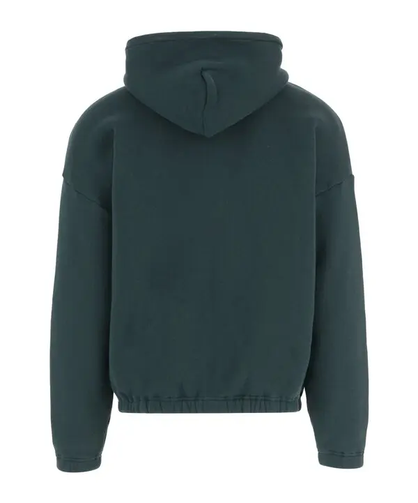 AUTRY Logo-embroidered Zip-up Hoodie