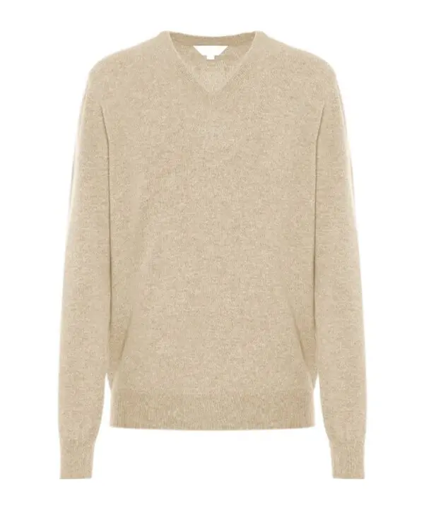Malo V-neck Cashmere Sweater - Walnut