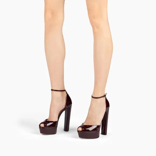 Casadei Flora Platform Sandal