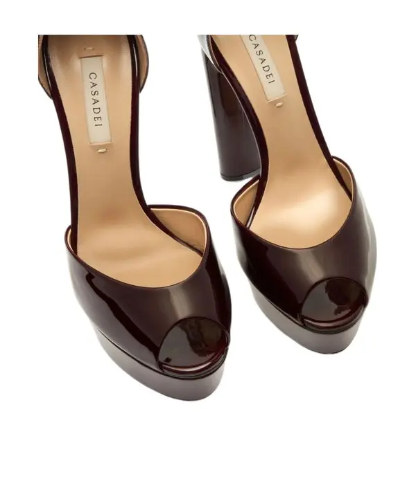 Casadei Flora Platform Sandal