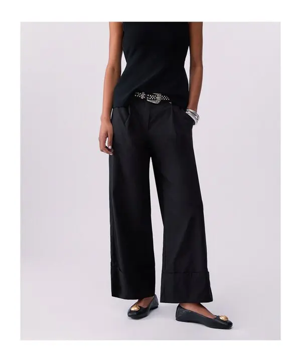 Liu Jo Flared Pleated Trousers