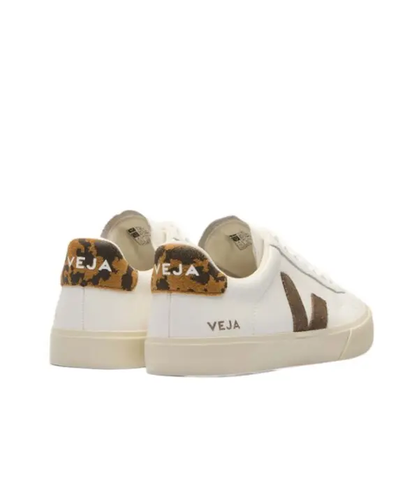 VEJA Campo Lace-up Sneakers - White/brown