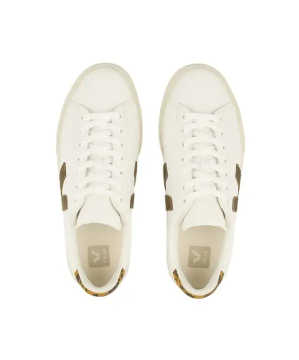 VEJA Campo Lace-up Sneakers - White/brown