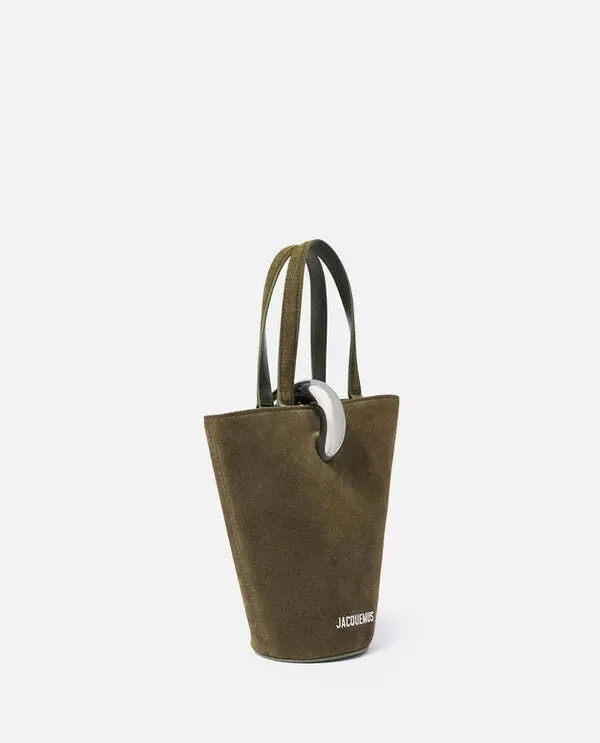 Jacquemus Logo Lettering Bucket Bag