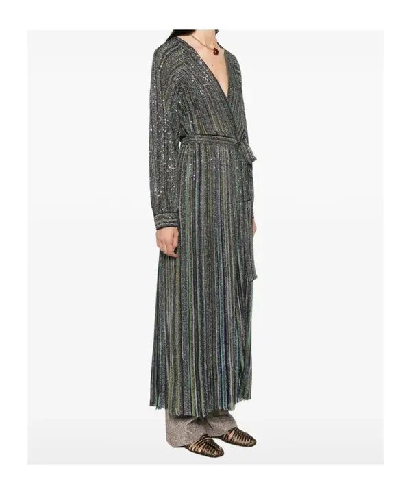 Missoni Sequin-embellished Striped Cardigan