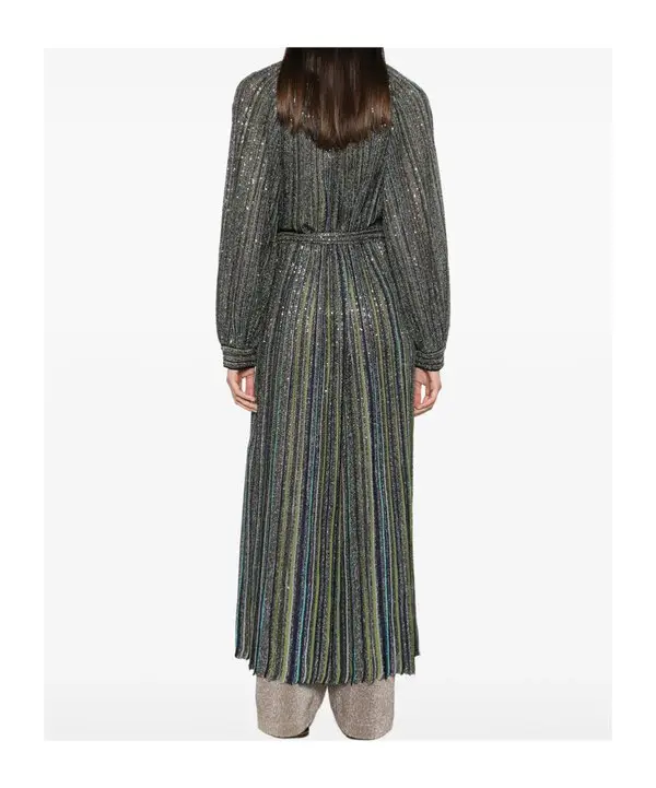 Missoni Sequin-embellished Striped Cardigan
