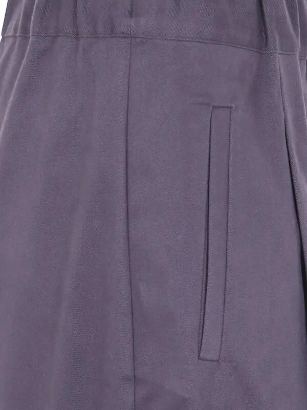 SEMICOUTURE Pleated Wide-leg Pants