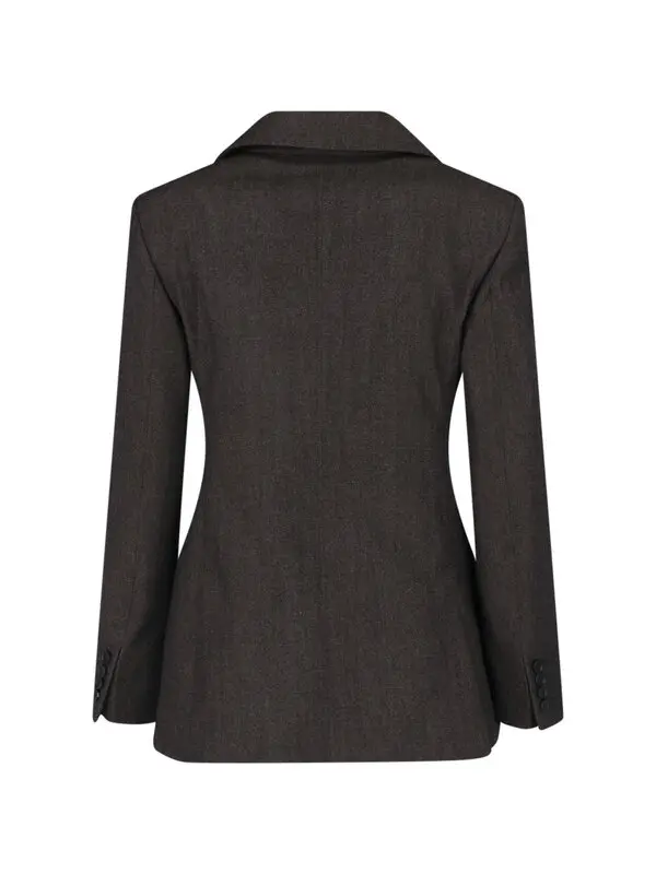 Max Mara Single-breasted Buttoned Blazer