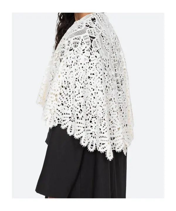 Sea Alina Lace-collar Coat