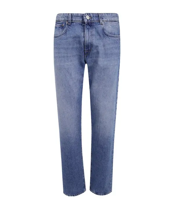 Incotex Regular Fit Straight Denim Jeans