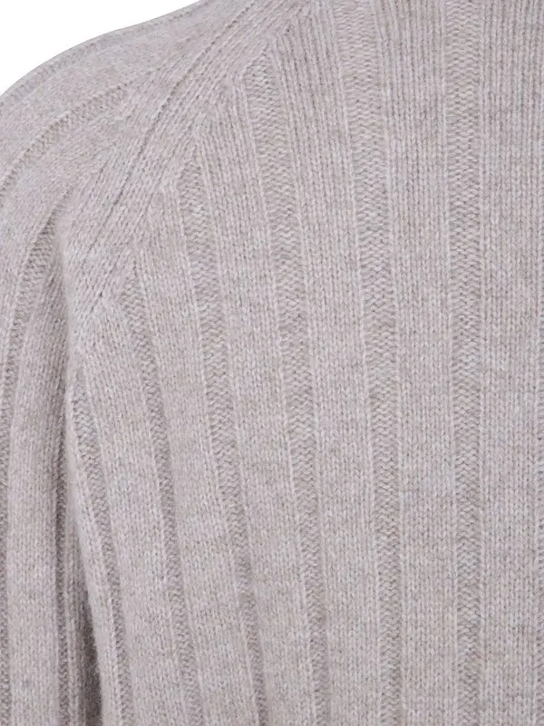 NUUR Ribbed-knit Roll-neck Sweater - No