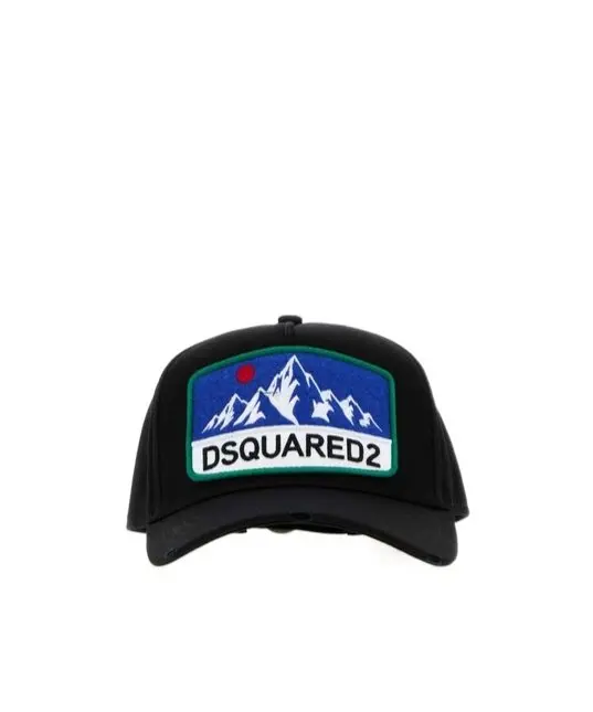Dsquared2 Baseball Cap With Mountain Patch
