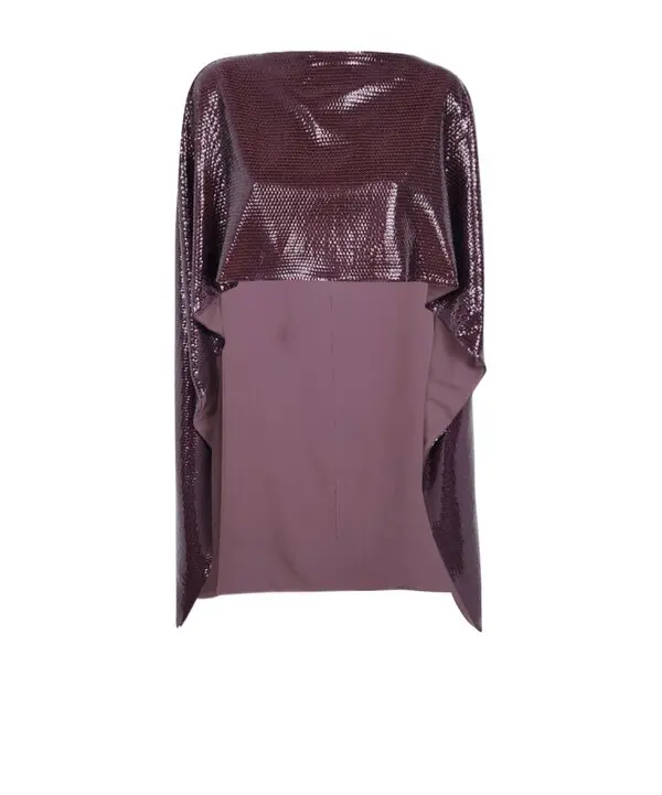 Alberta Ferretti Paillettes Su Jersey' Cape