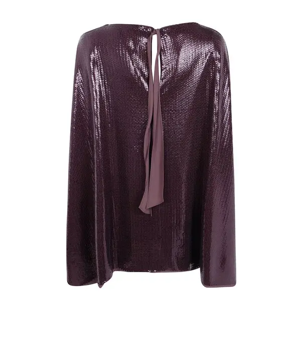 Alberta Ferretti Paillettes Su Jersey' Cape