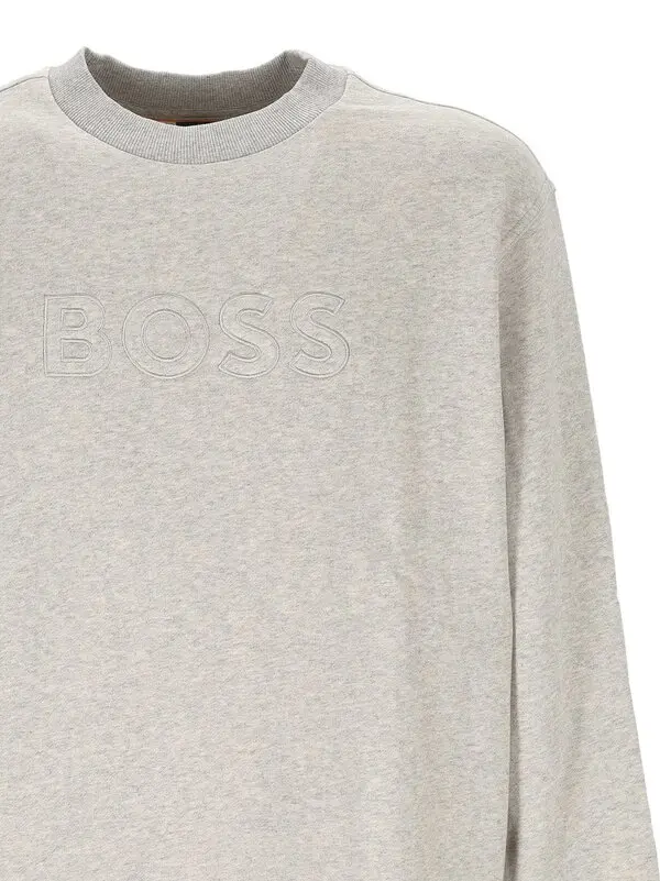 Hugo Boss Crew Neck Long-sleeved Sweatshirt