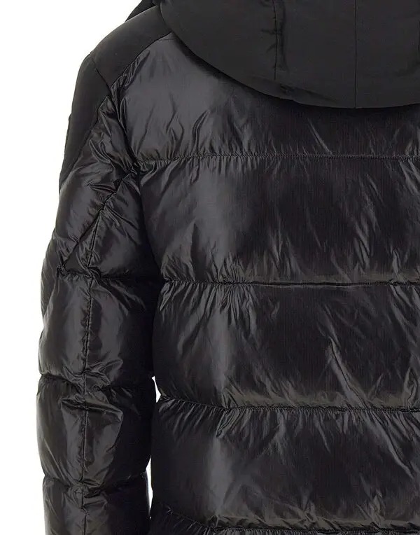 BLAUER. Long-sleeve Hooded Padded Jacket