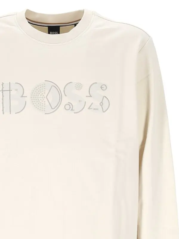 Hugo Boss Crew Neck Long-sleeved Sweatshirt