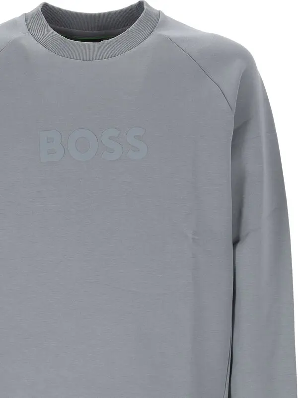 Hugo Boss Crew Neck Long-sleeved Sweatshirt