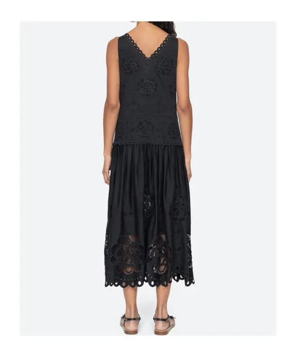 Sea Gardener Midi Dress