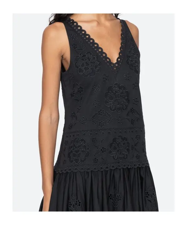 Sea Gardener Midi Dress
