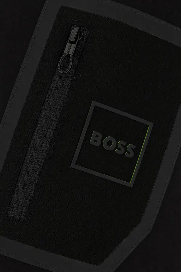Hugo Boss High-neck Long-sleeved Casual Jacket