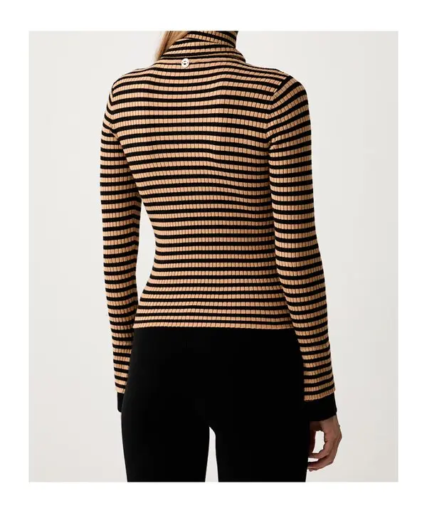 TWINSET Striped Knit Top