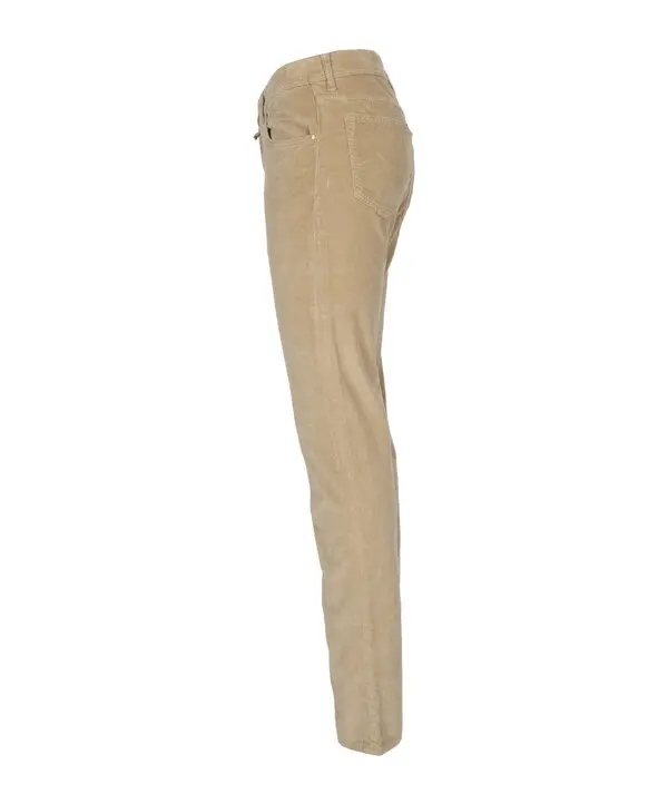 JACOB COHЁN Belt Loop Corduroy Trousers - No