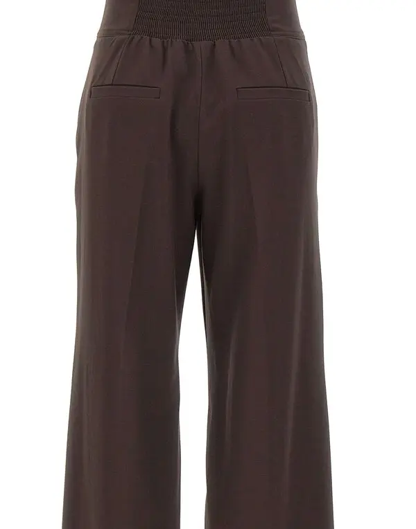 Marella Double-waistband Trousers