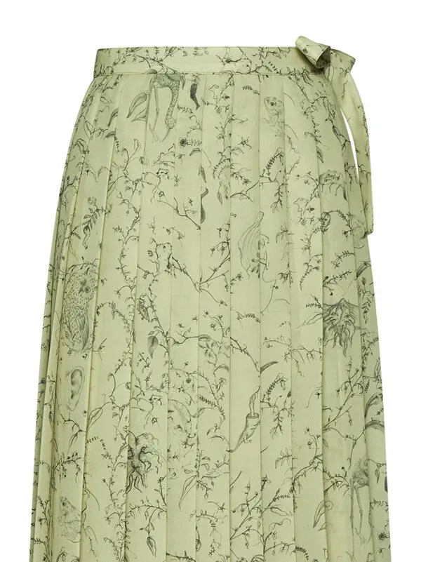 Fabiana Filippi Pleated Maxi Skirt
