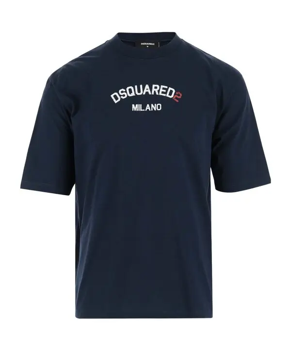Dsquared2 Logo Printed Loose-fit T-shirt