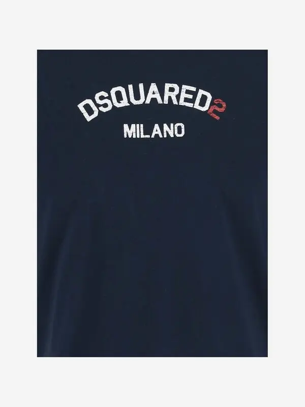 Dsquared2 Logo Printed Loose-fit T-shirt