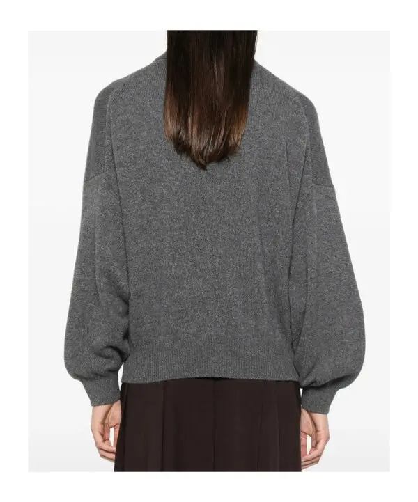 LISA YANG Long-sleeved Polo Collar Sweater