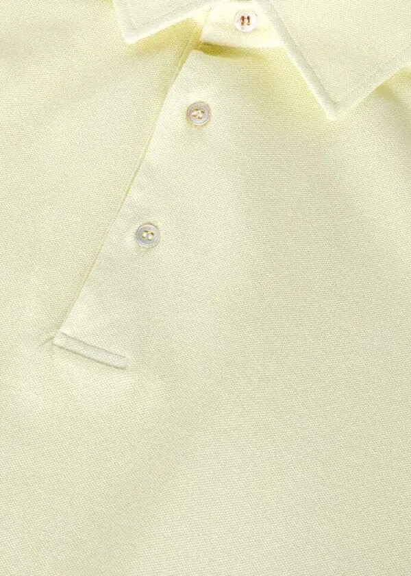 Loro Piana Lapel Button Polo Shirt