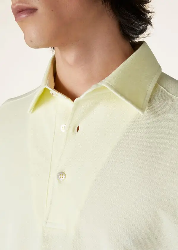 Loro Piana Lapel Button Polo Shirt