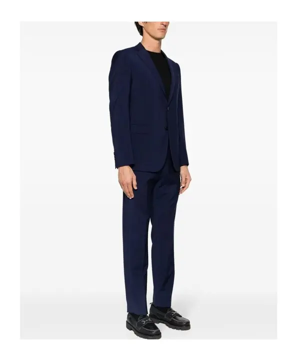 Emporio Armani Single-breasted Virgin Wool Suit