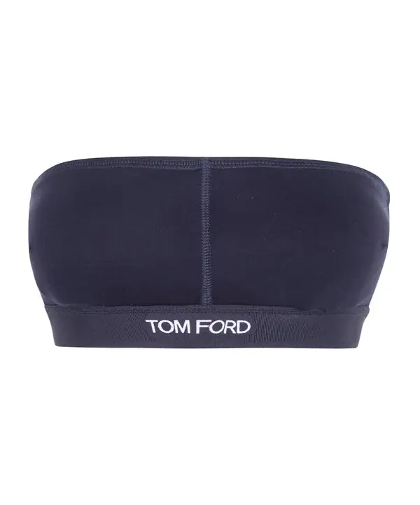 TOM FORD Sleeveless Tube Top - Black