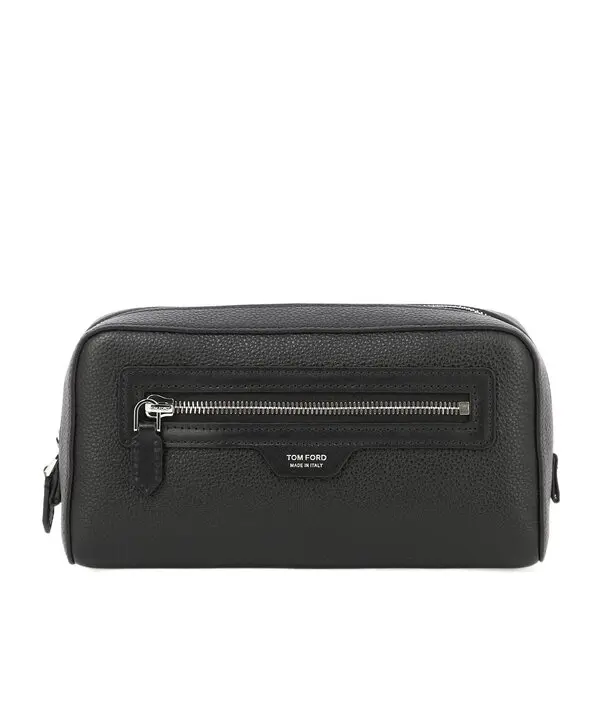 TOM FORD Logo Stamp Beauty Case - Black