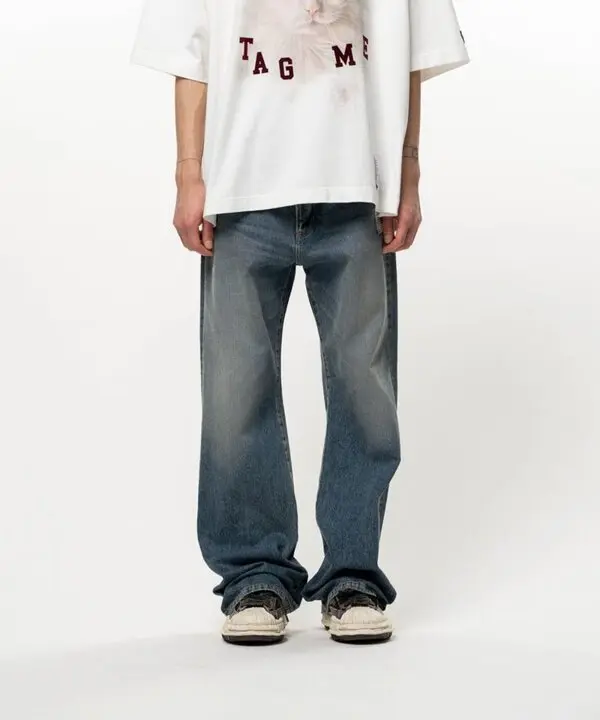 Mihara Yasuhiro Flared Denim Pants