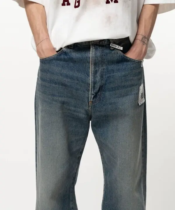 Mihara Yasuhiro Flared Denim Pants