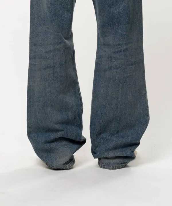 Mihara Yasuhiro Flared Denim Pants