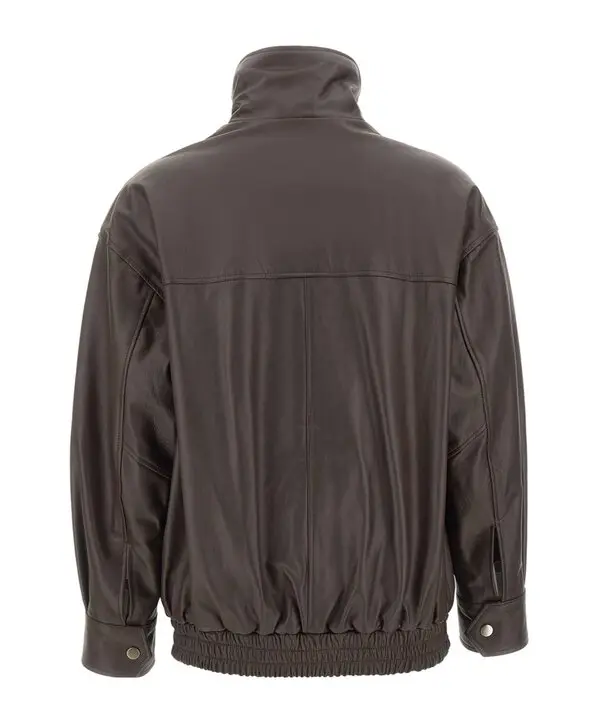 KAOS Long-sleeve Leather Jacket