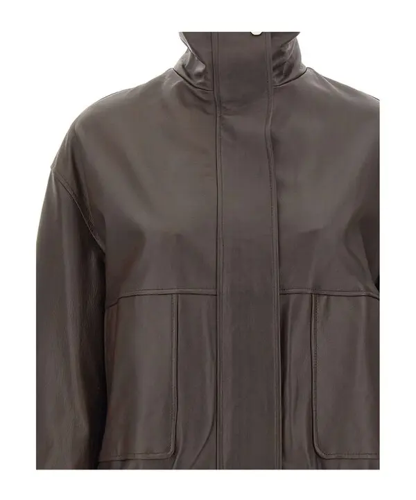 KAOS Long-sleeve Leather Jacket
