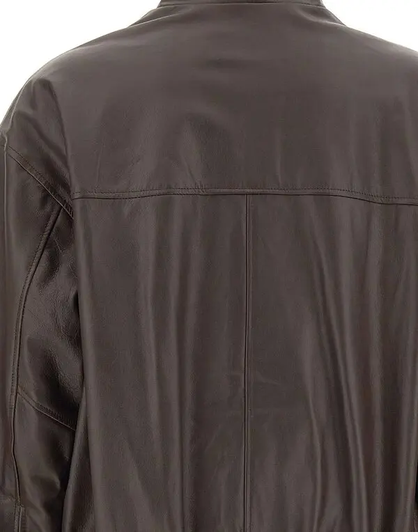 KAOS Long-sleeve Leather Jacket