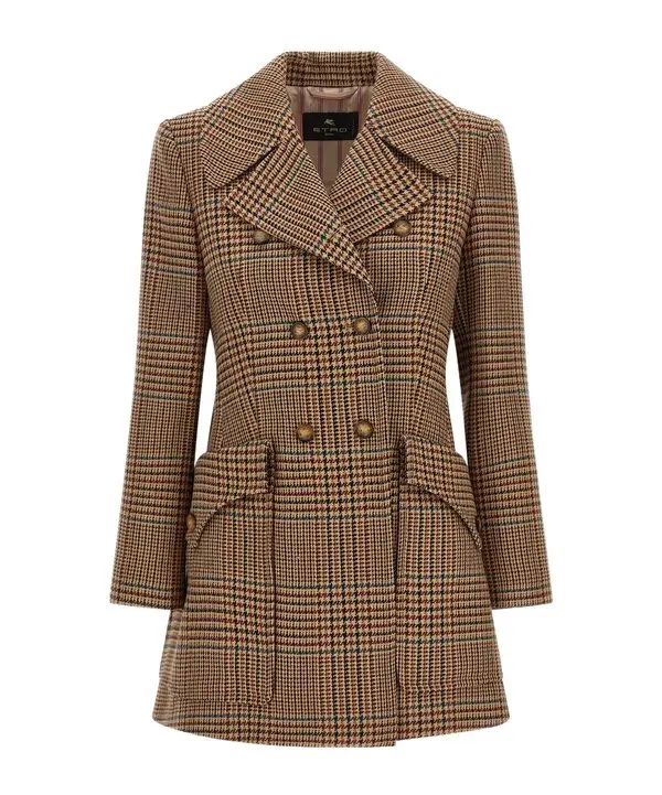 Etro Prince Of Wales Coat