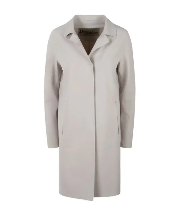 Herno Single-breasted Long-sleeved Coat