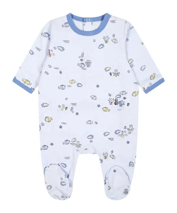 Kenzo Logo Jumpsuit Hat Bib Set