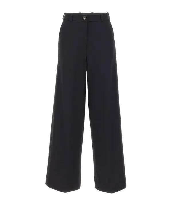 RRD Wide Leg Trousers With Belt Loops