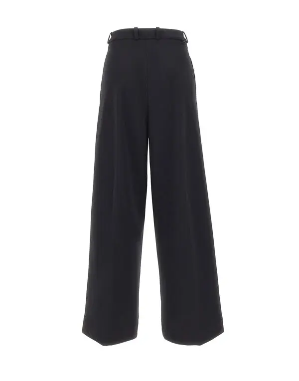 RRD Wide Leg Trousers With Belt Loops