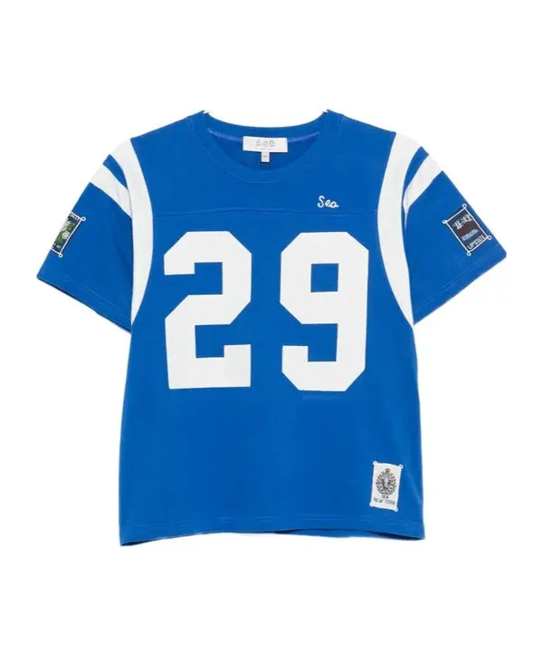 Sea Georgie Crew-neck T-shirt - Blue