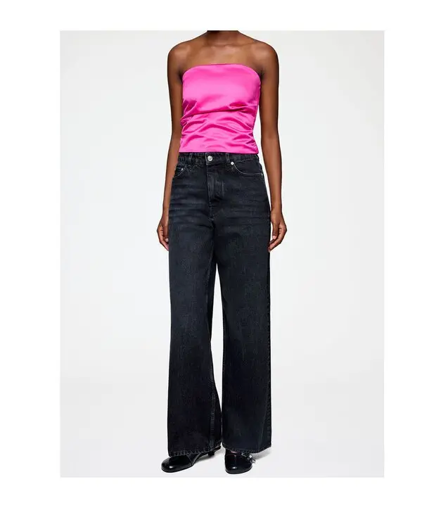 GANNI Top In Duchesse Satin